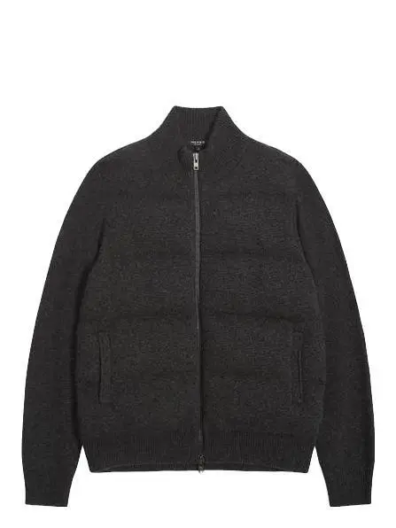 Naked Cashmere Didier Cashmere Puffer Jacket - Charcoal