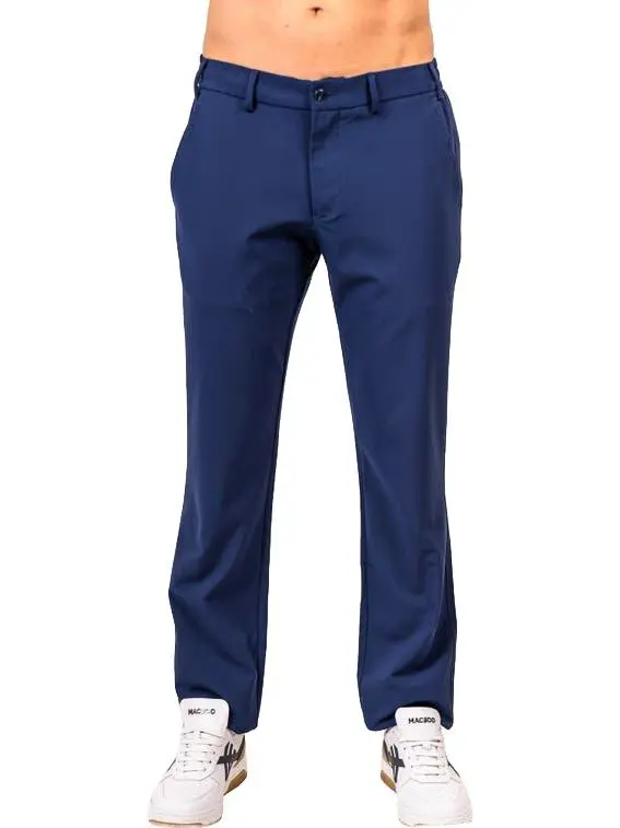 MACEOO Resistance Slim Fit Pants - Blue
