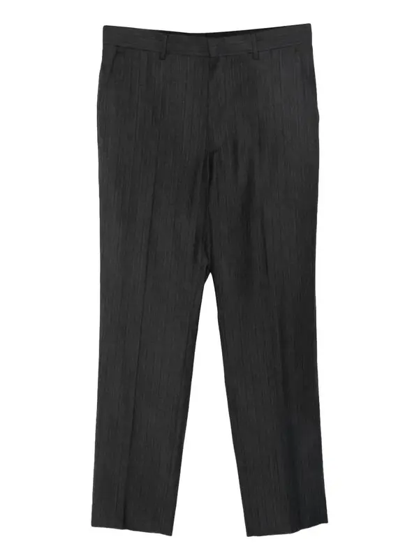 MAISON MARGIELA Tailored Pinstripe Trousers - Blue