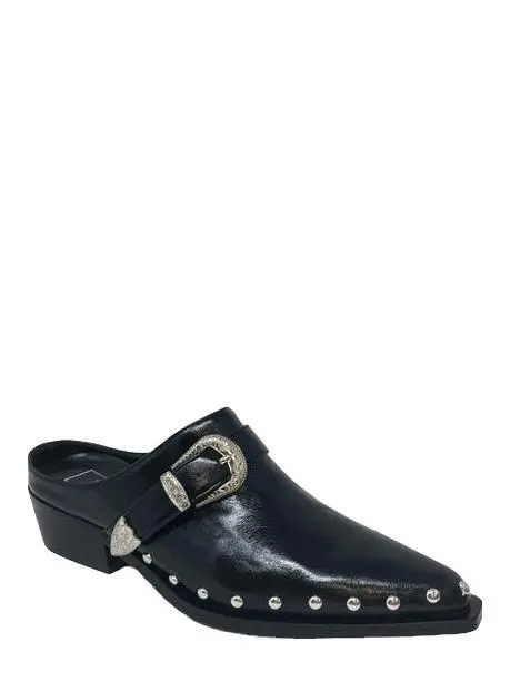 SHU SHOP Tessa Studded Mule - Black