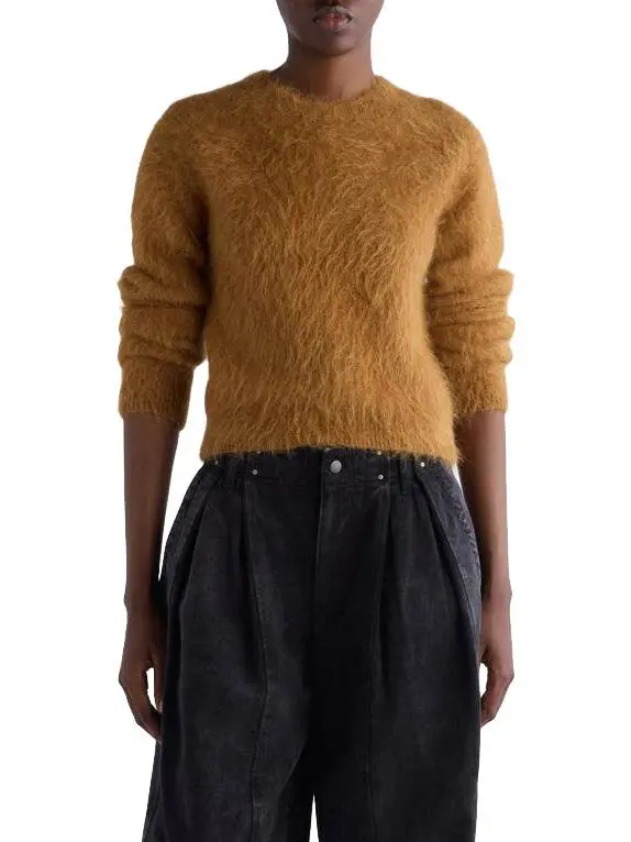 Isabel Marant Hermine Alpaca Blend Sweater - Camel