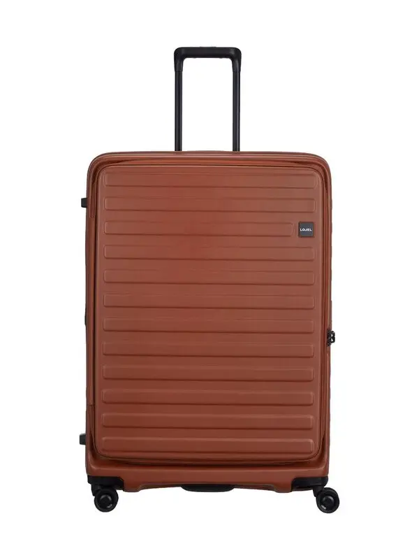 LOJEL Cubo Check-in 30-inch Luggage - Burnt Sienna