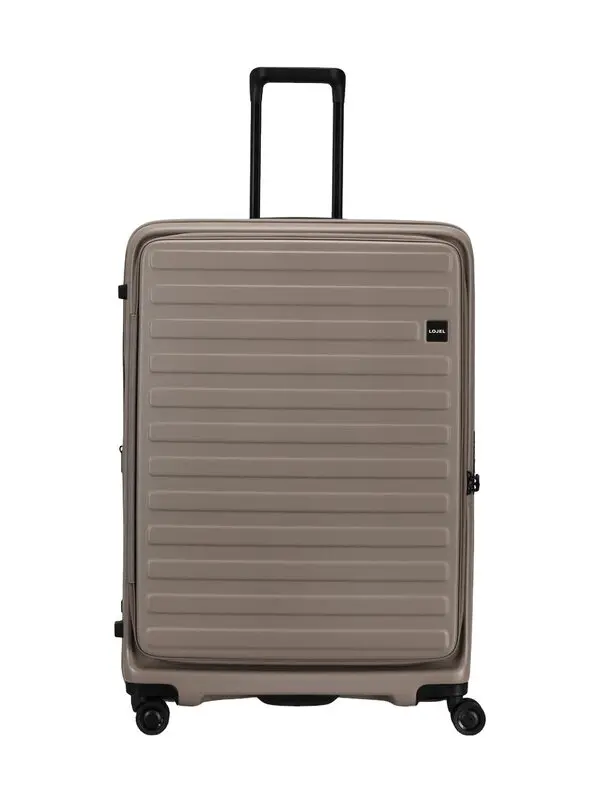LOJEL Cubo Check-in 30-inch Luggage - Warm Gray