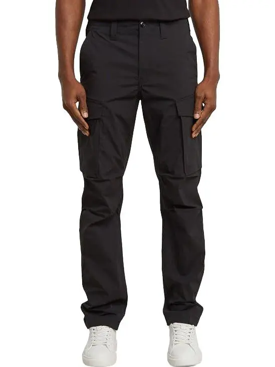 G-star Raw Core Regular Fit Cargo Pants - Dark Black