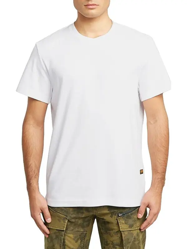 G-star Raw Script Organic Cotton Graphic T-shirt - White