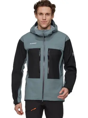 MAMMUT Taiss Hs Hooded Jacket - Strata/black
