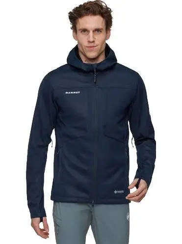 MAMMUT Ultimate Viii So Hooded Jacket - Marine