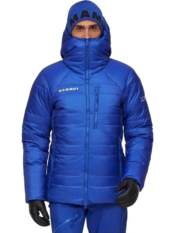 MAMMUT Eiger Nordwand Advanced Down Hooded Jacket - Eiger Blue