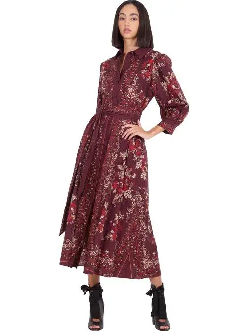 SUPER NATURAL BY SECRET MISSION Blaine Maxi Dress - Mixed Red Floral