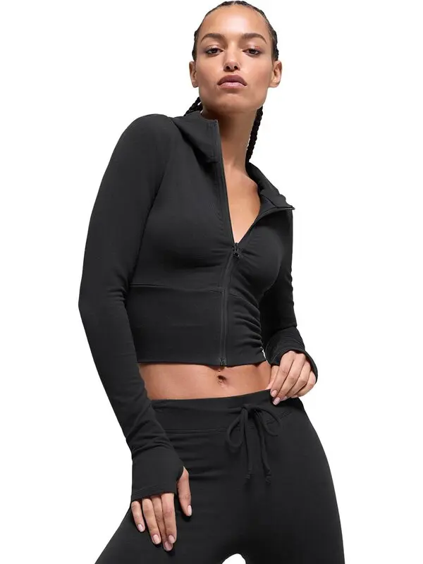Alo Yoga Sway Full-zip Hoodie - Black