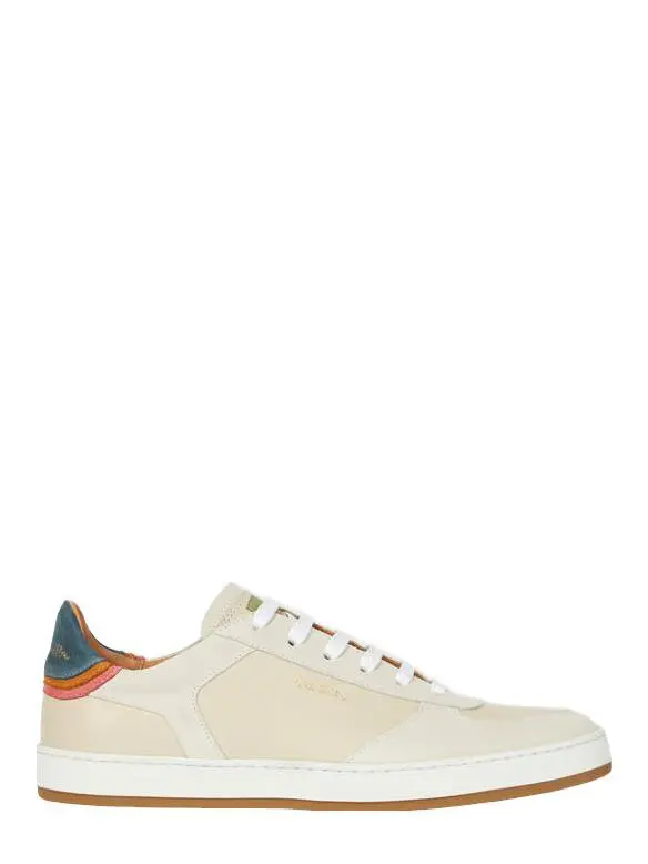Paul Smith Ecru 'destry' Trainers - White