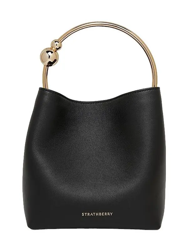 Strathberry The Circus Leather Bag - Black
