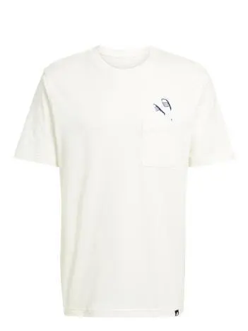 Adidas Graphic Pocket Tee - Off White
