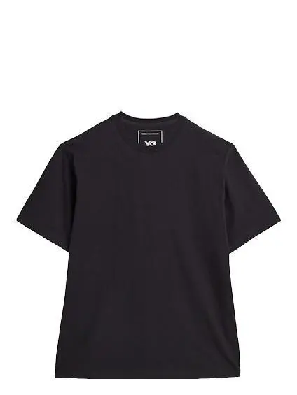 Adidas Y3 Graphic Short Sleeve Tee Shirt - Black