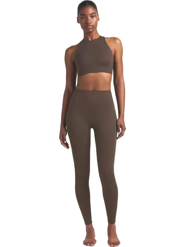 Nike Skims Matte High-waisted 29" Leggings - Brown