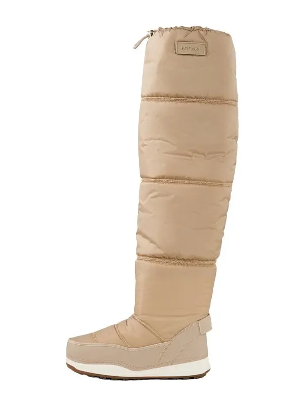 Bogner La Plagne Over-the-knee Snow Boots - Champagne