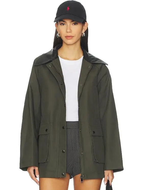 Rue Sophie Roth Jacket - Dark Olive