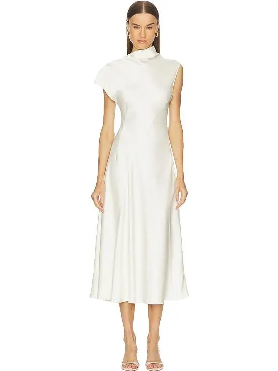 CAMILA COELHO Ondina Midi Dress - Bone