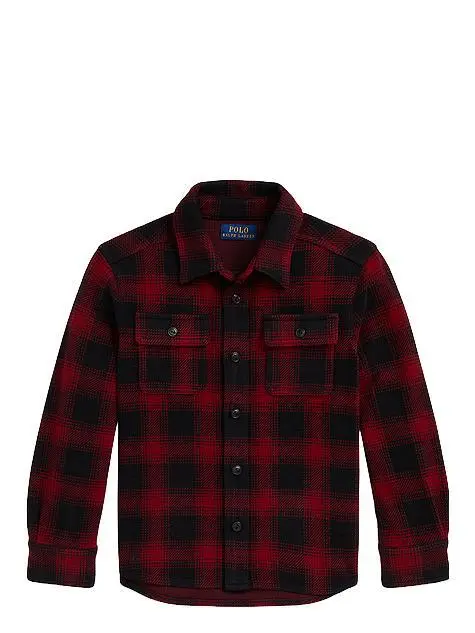 Polo Ralph Lauren Long Sleeve Plaid Shirt Jacket - Lodge Shadow Plaid