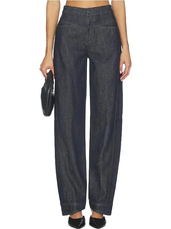 Closed Lira Wide Leg Jeans - Dark Blue