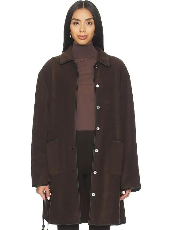 Donni. Long Jacket - Espresso