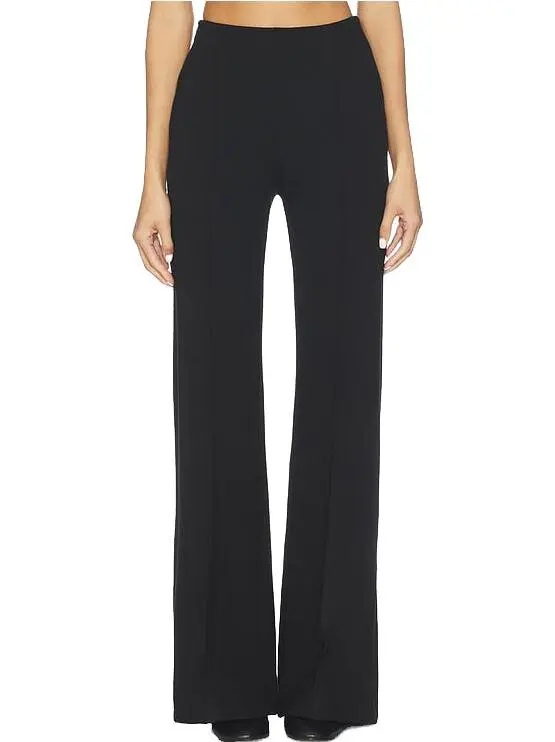 LESET Rio Pintuck Boot Cut Pant - Black