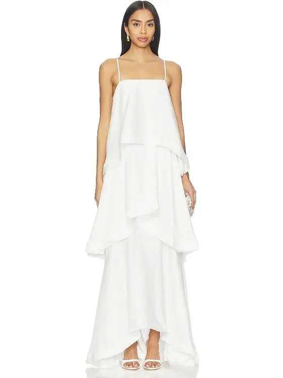 ELLIATT Tilly Maxi Dress - White