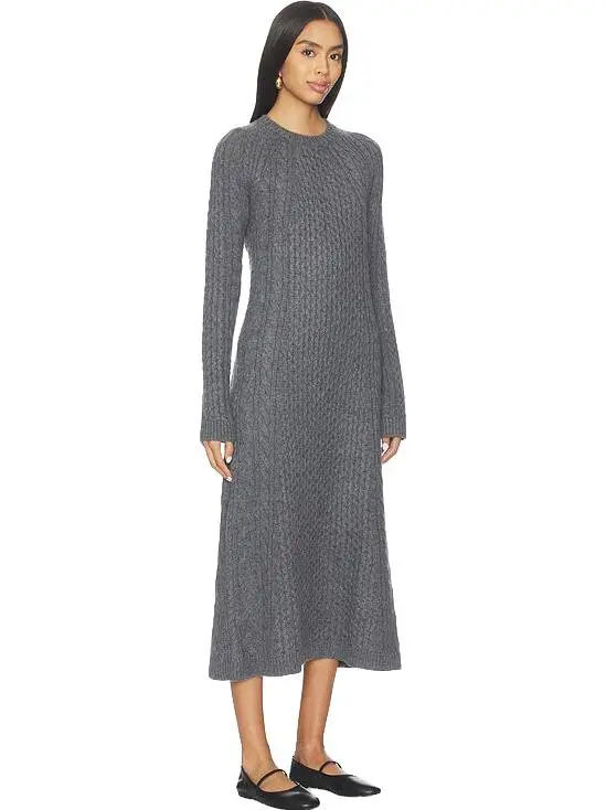 LISA YANG Nyla Dress - Graphite