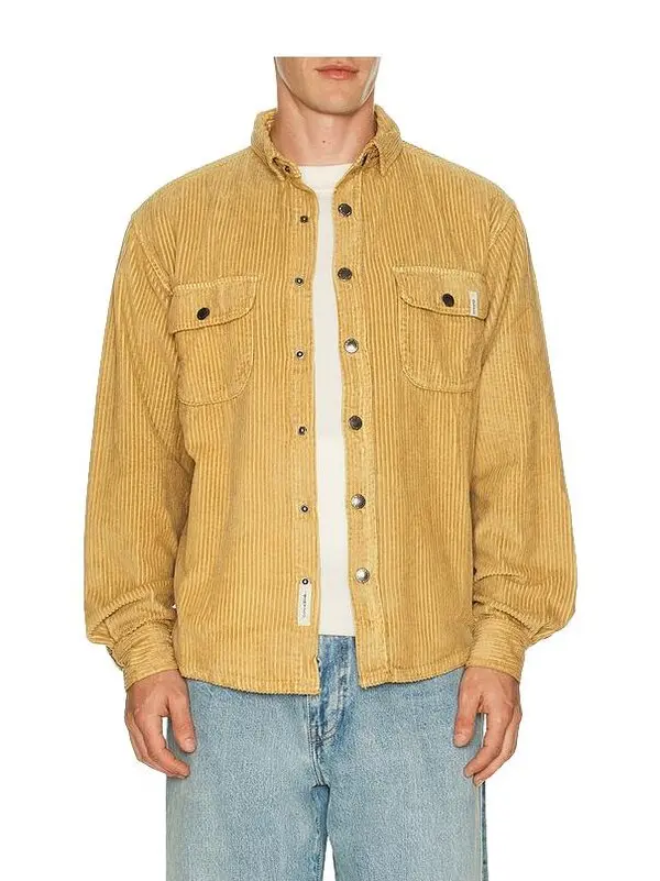 CRITICAL SLIDE Surface Overshirt - Mustard