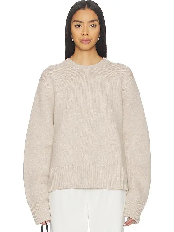 EAVES X Coco Emely Structured Sweater - Oatmeal
