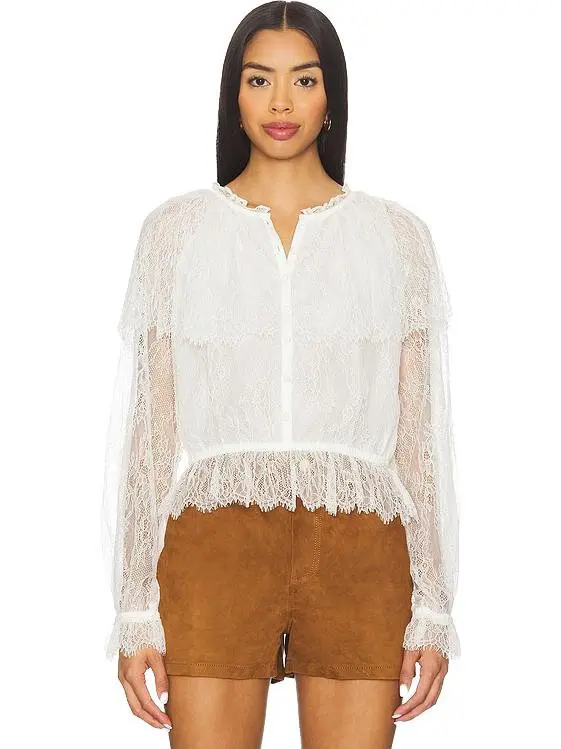Cami Nyc Vitoria Blouse - Macadamia