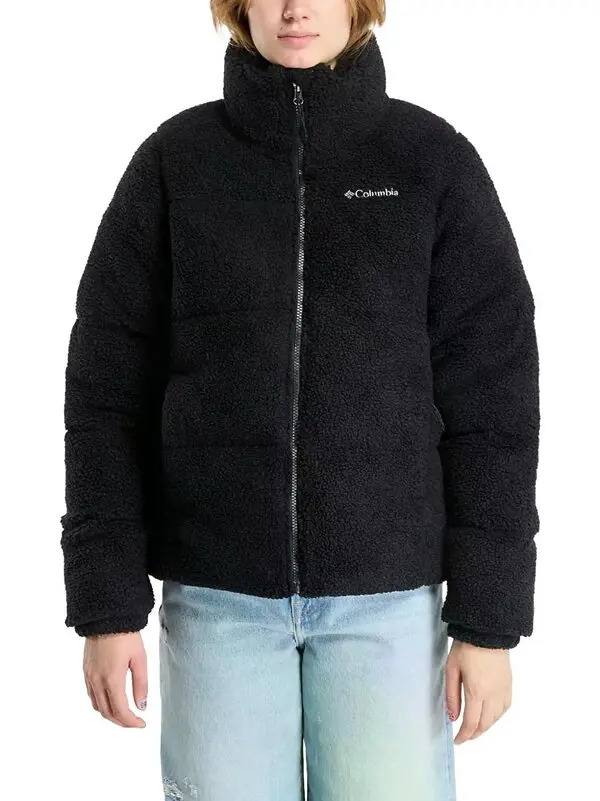 Columbia Sherpa-effect Puffer Jacket - Black