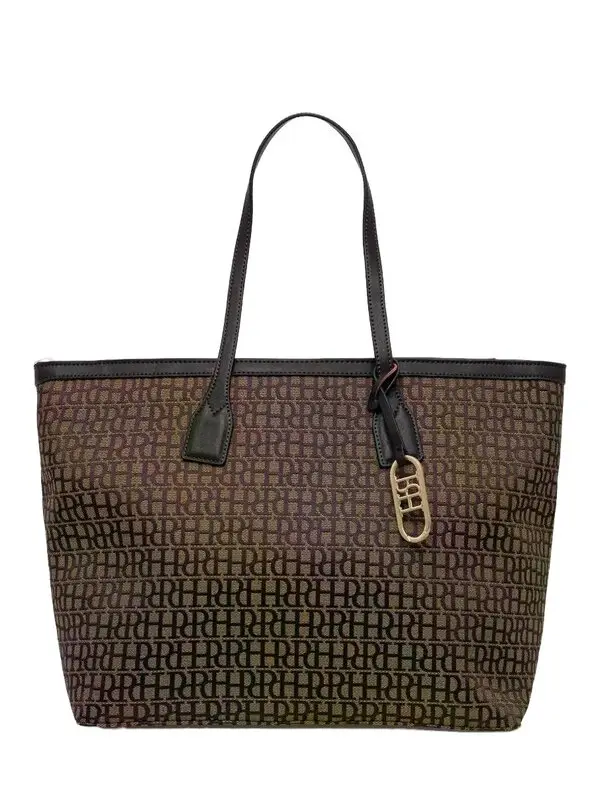 PEDRO DEL HIERRO Monogram-pattern Tote - Brown