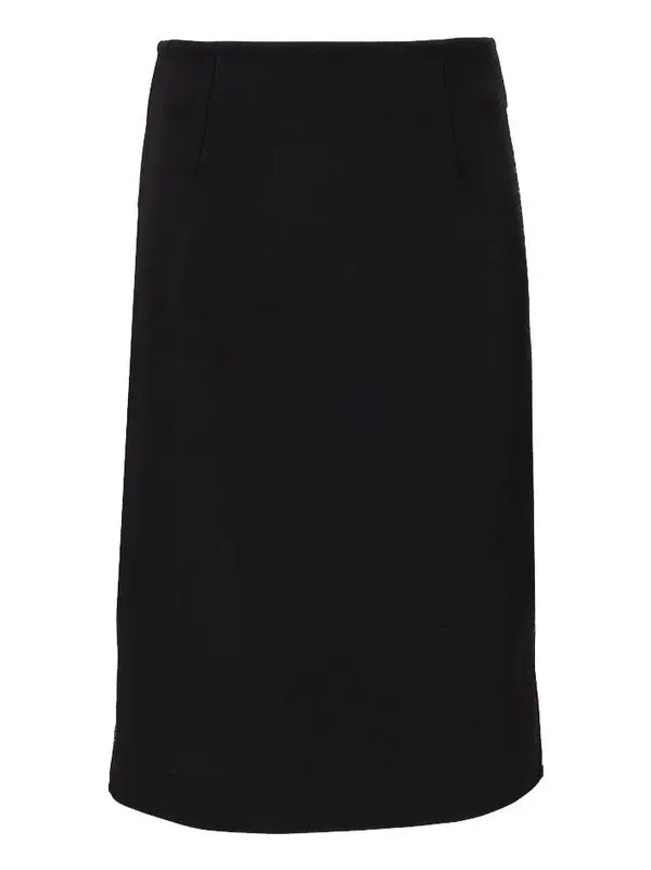 Dsquared2 Plain Knee Length Skirt - Black