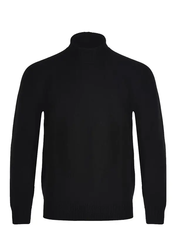 PAOLO PECORA Wool Sweater - Black