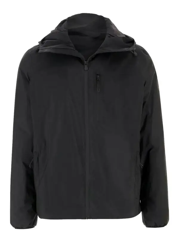 SAVE THE DUCK Zip-up Hooded Coat - Black