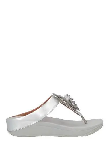 Fitflop Thong Sandals - Silver