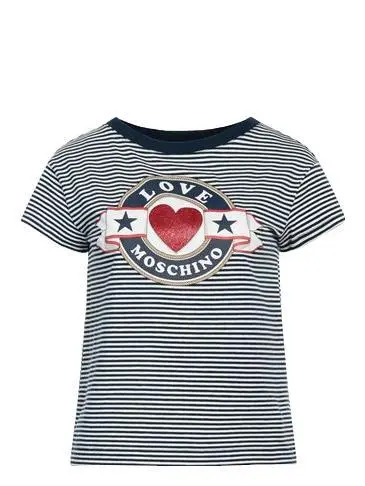 Moschino T-shirt In Cotton And Elastane - White