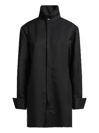 MAISON MARGIELA Gabardine Overcoat - Black
