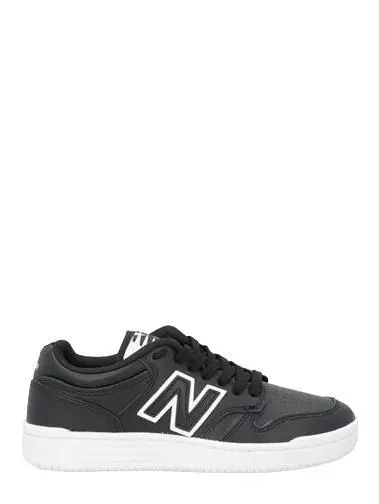 NEW BALANCE Leather Sneakers - Black