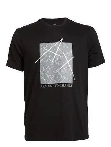 Armani Exchange T-shirt Size Cotton - Black