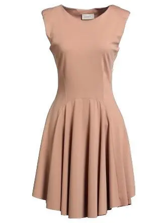 VICOLO Midi Circle Dress - Pink