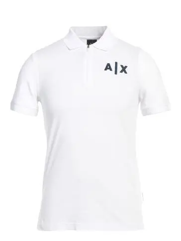 Armani Exchange Polo Shirt Size Cotton - White