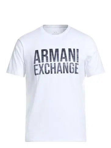 Armani Exchange T-shirt Size Cotton, Elastane - White