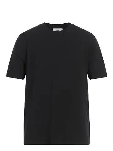 Alpha Studio T-shirt Military Size Cotton, Elastane - Black