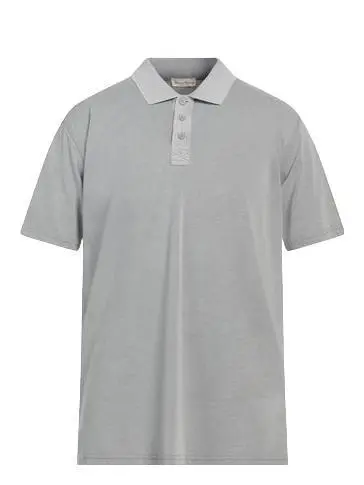 CASHMERE COMPANY Polo Shirt Size Cotton - Grey