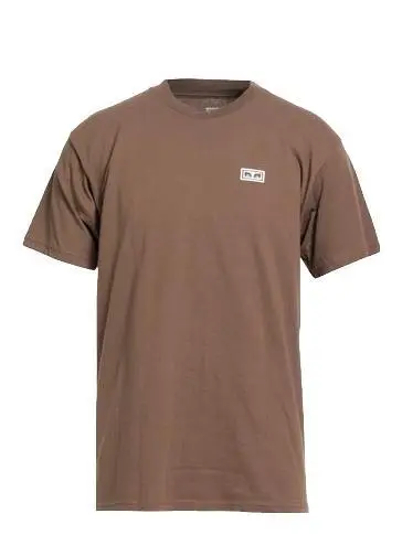 Obey T-shirt Size Cotton - Brown
