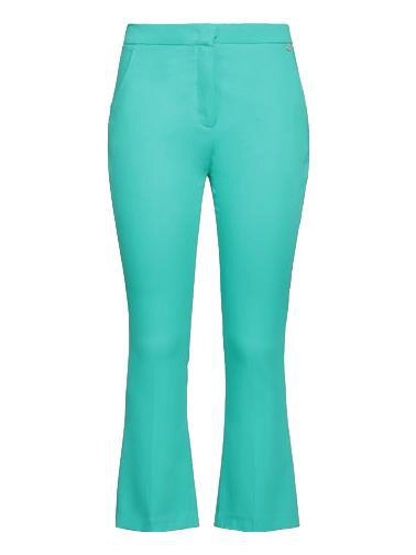 Liu Jo Flared Cropped Pants - Emerald Green