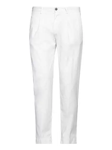 OUT/FIT Tapered Slim-leg Chinos - White