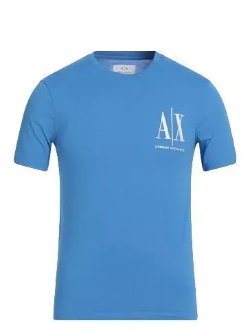 Armani Exchange Icon Period T-shirt Brick Size Cotton - Blue